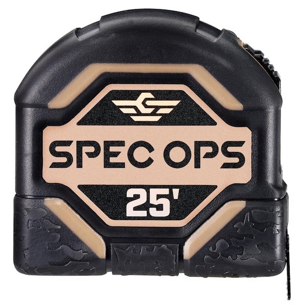 Spec Ops Tools Spec Ops 25 ft. L X 3.12 in. W Tape Measure 1 pk SPEC-TM25 | Zoro